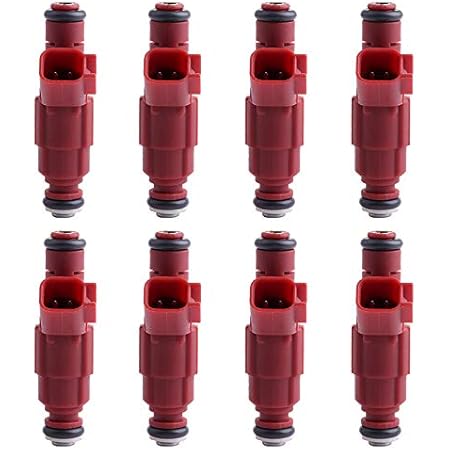 Amazon.com: SET 8 Fuel Injectors 05037479AA For 2006-17 Chrysler Dodge ...