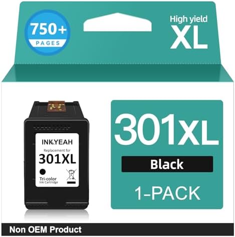 HP 301XL Original Ink Cartridge CH563EE UUS Black High Capacity 430 ...