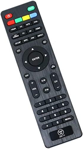 Amazon.com: RMT-17 RMT17 Remote Control Replacement for Westinghouse TV ...