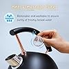 Rasonic Classic Retro Electric Kettle, 1.8L Stainless Steel, 3000W Fast ...