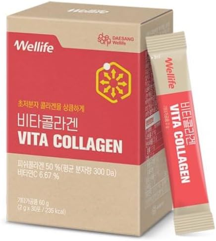 Amazon.com: DAESANG Wellife - Vita Collagen 2g * 30 Pouches ...
