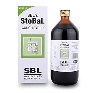 Buy SBL's STOBAL Cough Syrup - 500 ML |Pack Of 2| Online at Low Prices ...