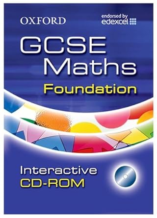 Oxford GCSE Maths for Edexcel: Foundation Interactive CD-ROM: Amazon.co ...