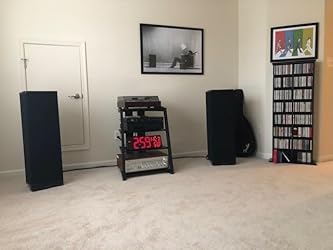 Amazon.com: Prepac 2 Column Tall Cabinet Media, Double Multimedia ...