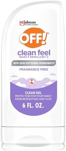 Amazon.com: OFF! Clean Feel Insect Repellent Clear Gel with 20% ...