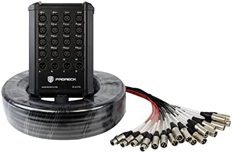 Amazon.com: PRORECK 16-Channel Low Profile XLR Send Circuit Board Snake ...