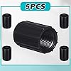 Amazon.com : Yahenda 5 Pcs 1/2 Inch PVC Double Female Threaded Coupling ...