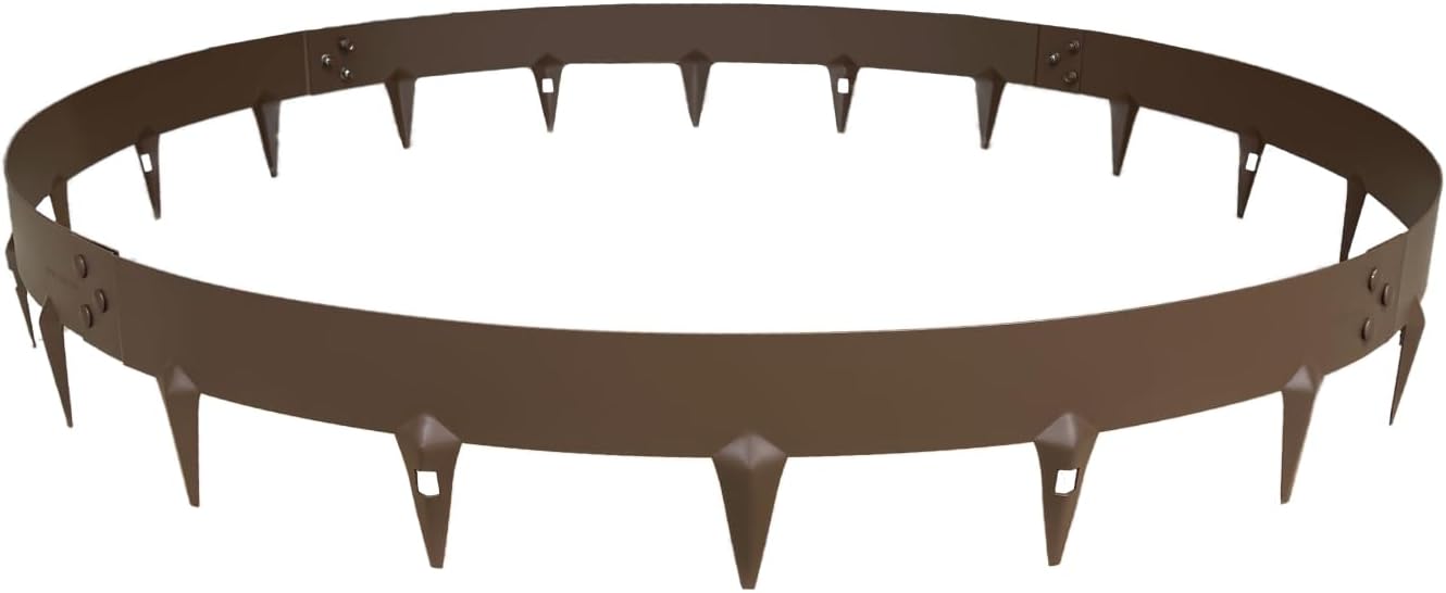 Amazon.com : Core Edge Tree Ring - Flexible Decorative Steel Garden ...