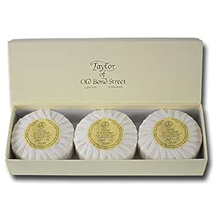 Amazon.com : Taylor of Old Bond Street Sandalwood Hand Soap Gift Box (3 ...