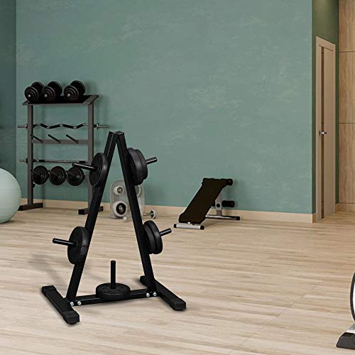 PEXMOR 1 Inch Weight Plate Rack A Frame Weight Plate Tree, Olympic ...