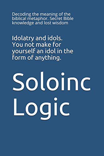 Idolatry and idols. You not make for yourself an idol in the form of ...