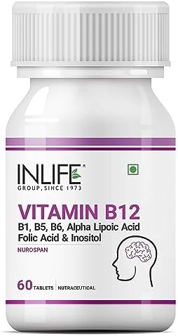Amazon.com: Vitamin B12 with B1, B5, B6, Alpha Lipoic Acid ALA, Folic ...