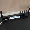 DearCal Retractable Under Desk Cable Tray, Keep Cables Tidy No Drill ...