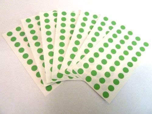 102 Labels, 25mm Diameter Round, Light Brown, Colour Code Stickers ...