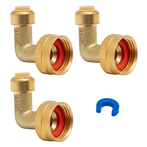 Snapklik.com : SUNGATOR Pushfit 90 Degree Dishwasher Elbow, 1/4 Inch ...