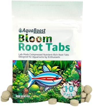 Amazon.com : AquaBoost Bloom Root Tabs Aquarium Plant Supplement | Fish ...
