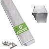 Hoopmon Gutter Guard – 100% Stainless-Steel Micro-Mesh Design, Pine ...