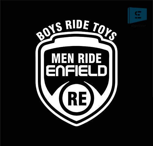 SIGN EVER Boys Ride Toys Men Ride Bike Stickers Compatible for Royal ...