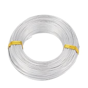 Amazon.com: Aluminium Wire 1 Roll 0.5~6mm Aluminum Multicolor Metal ...