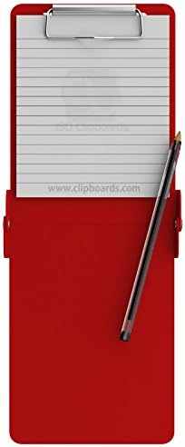 Amazon.com : Folding Server ISO Clipboard - Red : Office Products