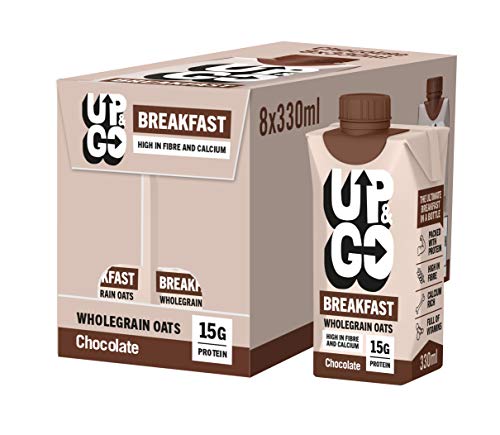 UP & GO Breakfast Drink - Chocolate, High Protein, Calcium & Fibre ...