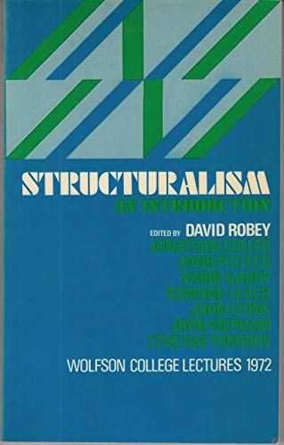 Amazon.com: Structuralism: An Introduction: 9780198740179: Robey ...