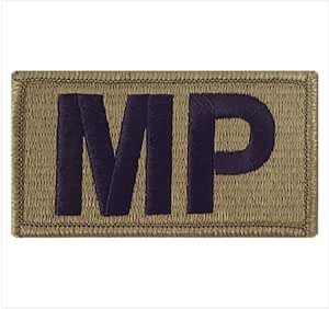 Amazon.com: Genuine Army USA Patch: MP Letters - Embroidered ON OCP ...