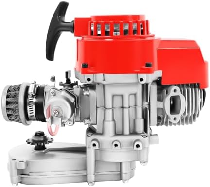 Amazon.com: 2 Stroke HP Racing Engine Motor, 49CC 50CC Pull Start ...