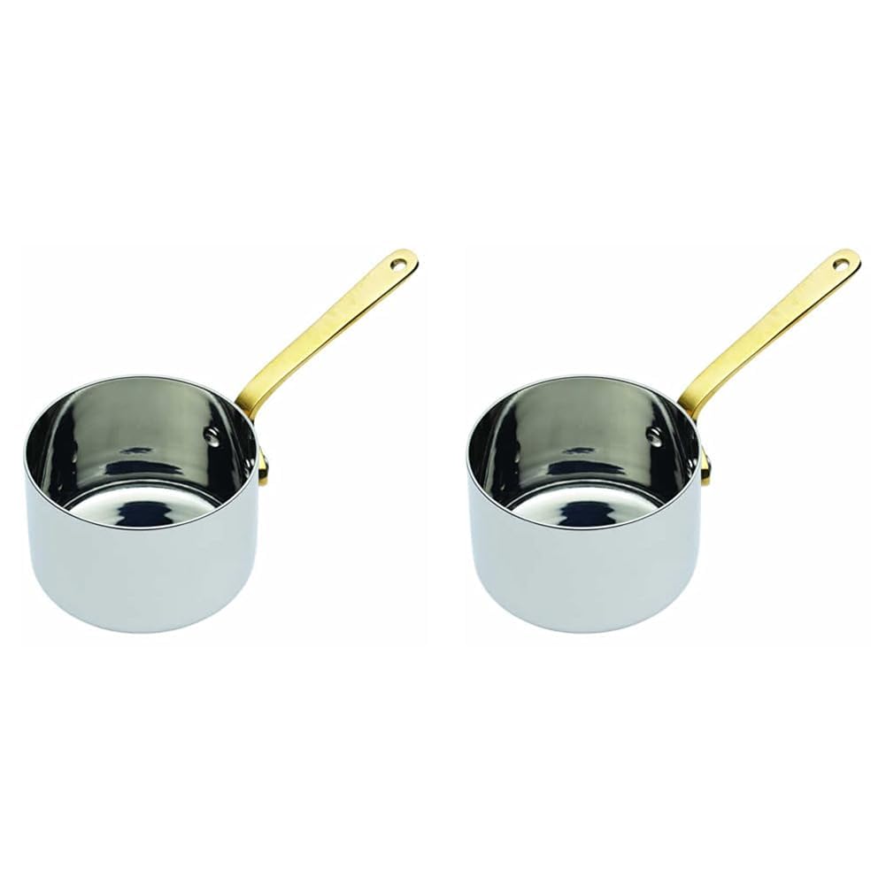 MasterClass MCCMSAUSS Professional Stainless Steel Mini Saucepan/Sauce ...