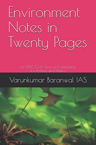 Buy Environment Notes in Twenty Pages: for UPSC Civil Services ...
