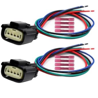 Amazon.com: LIZAPUS 2pcs Headlights Connector Compatible with Jeep ...