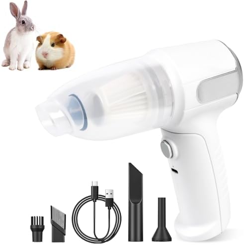 Amazon.com - Lyrzzey Guinea Pig Poop Vacuum: Mini Handheld Cordless ...