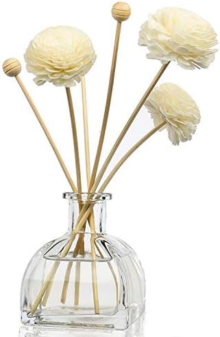 1PCS 150ml Empty Refillable Clear Glass Diffuser Bottles Fragrance Jar ...