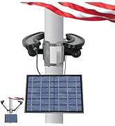 Amazon.com : GULADUS Flag Pole Light Solar Powered, 4640 Lumen Solar Flag Pole Light, Up to 15 ...