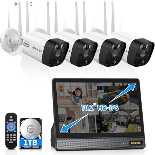 Amazon.com : Hiseeu 5MP Wireless Pro Security Camera System with 12 ...