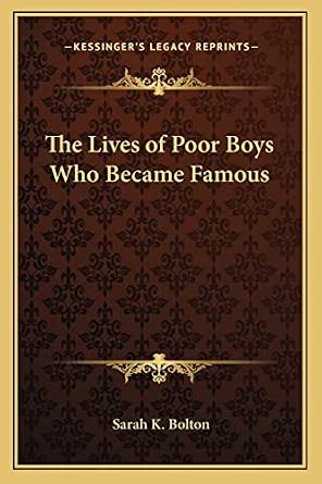 The Lives of Poor Boys Who Became Famous : Buy Online at Best Price in ...