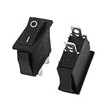 ・ブランド:Aexit・製造元:Aexit・モデル:modle・製造元/メーカー部品番号:f190412ae014014・ターミナル数：2、ポールアンドスロー：SPST、アクション：ラッチ（セルフロック）・製品名：ロッカースイッチ、製造国：...