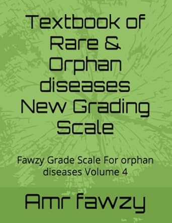 Textbook of Rare & Orphan diseases New Grading Scale: Fawzy Grade Scale For orphan diseases ...