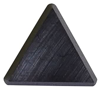 Cobra Carbide 41660 Solid Carbide Turning Insert, C520 Grade, Uncoated (Bright) Finish, TPU ...