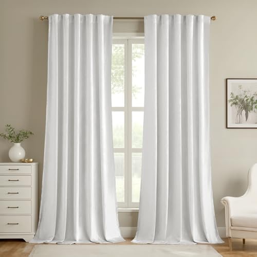 Amazon.com: MIULEE Velvet Curtains 96 inches - Luxury Curtains for ...