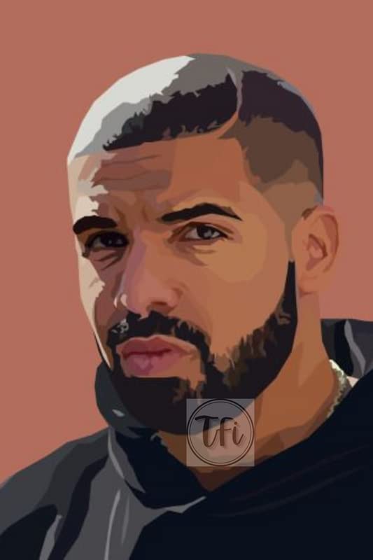 Drake Posters, Drake Canadian Rapper Posters for Wall, Unframed, with ...