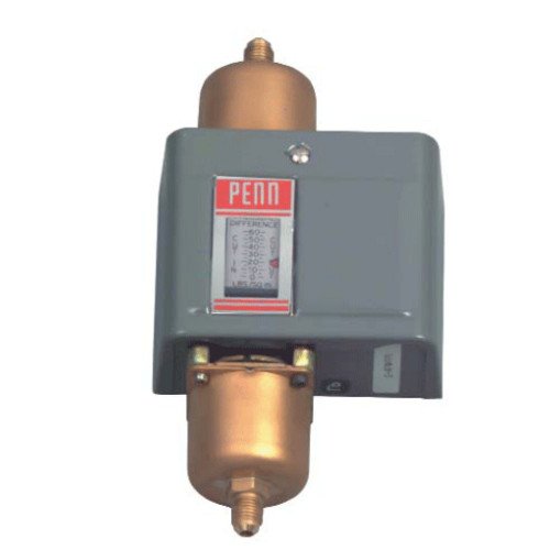 Johnson Controls P74JA-2C Penn Series P74 Differential Pressure Control ...