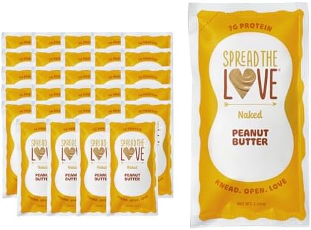 Amazon.com : Spread The Love, Single-Ingredient Peanut Butter Squeeze ...