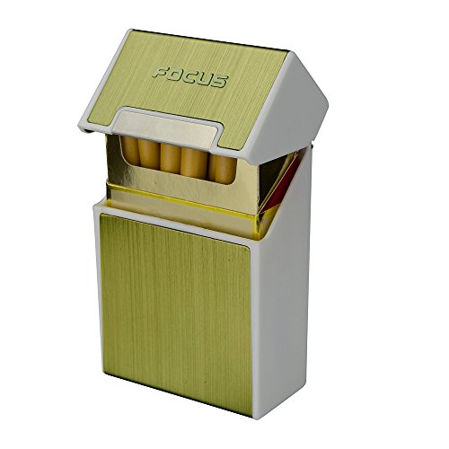 Focus Plastic Metal Cigarette Case - Hold 20 pcs 85s’ Cigarettes Box ...