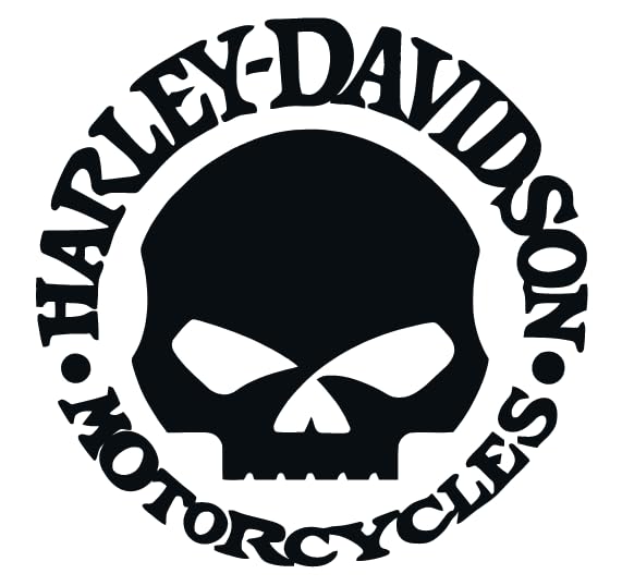 Amazon.com: Motorcycle Bar and Shield Design #1 Vinyl Decal Sticker Car ...