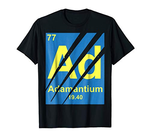 Marvel Wolverine Claws Adamantium Element Graphic T-Shirt (B07KWL7CLD ...