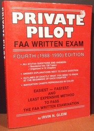 Private Pilot: FAA Written Exam: Irvin N. Gleim: 9780917539145: Amazon ...