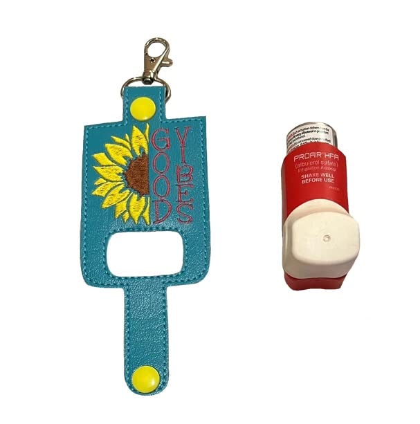 Amazon.com: Sunflower Inhaler Holder Key Fob : Handmade Products