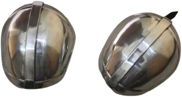 Amazon.com: Mandalorian Warrior 18 Gauge Steel Pair of Pauldrons Armor ...