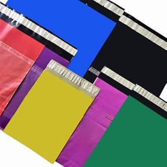 Securement Blue Colour Courier Bags with POD Pouch, 6 x 8 Inches -100 ...